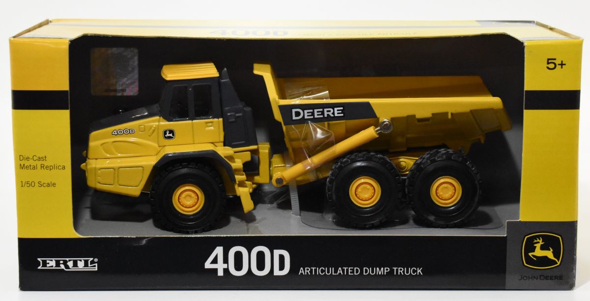 1/50 John Deere 400D Articulated Dump Truck - Dalton's Farm Toys
