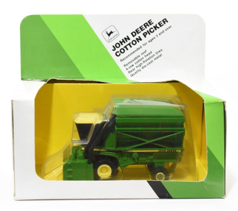 1/80 John Deere Cotton Picker W/ Removable Roof & 4-Row Cotton Head ...