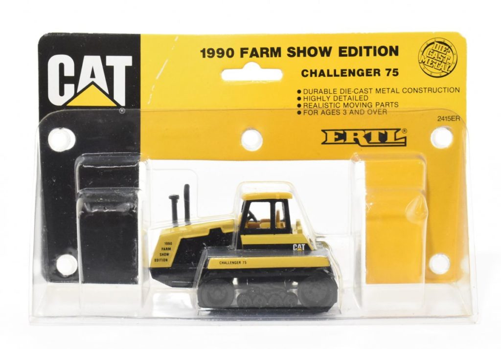 1/64 Cat Challenger 75 Tractor, 1990 Farm Show Edition - Dalton's Farm Toys