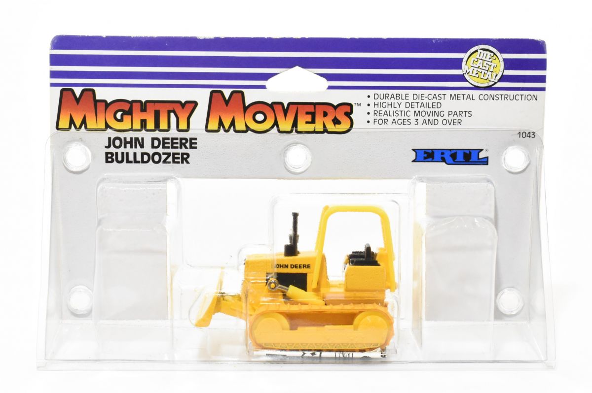 1/64 Mighty Movers John Deere Bulldozer - Dalton's Farm Toys
