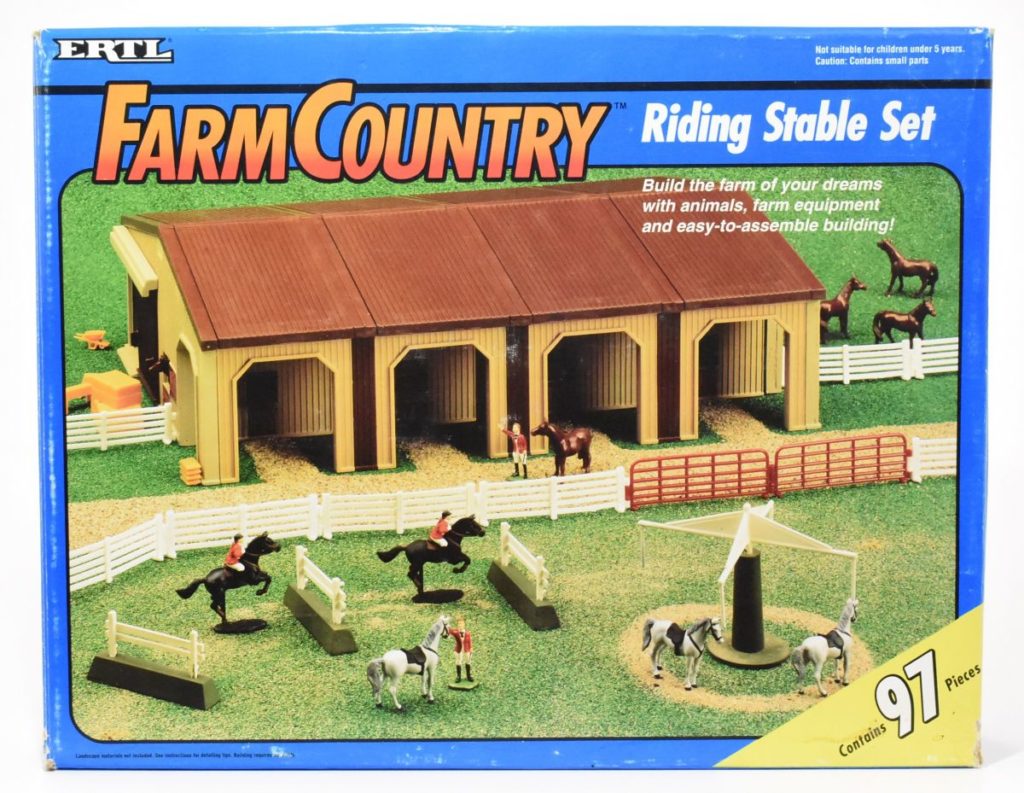 Farm Country 97 Piece Riding Stable Set - Dalton's Farm Toys