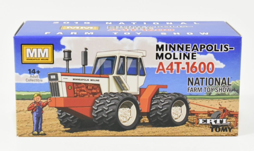 1/64 Minneapolis Moline A4T-1600 4wd Tractor With Duals, 2019 National ...
