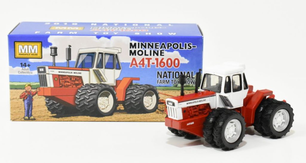 1/64 Minneapolis Moline A4T-1600 4wd Tractor With Duals, 2019 National ...