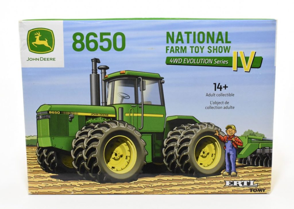 1/32 John Deere 8650 4WD Tractor, National Farm Toy Show Edition ...