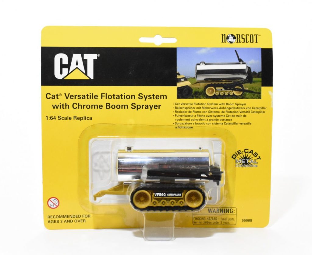 1/64 Cat Versatile Flotation System With Chrome Boom Sprayer - Dalton's ...