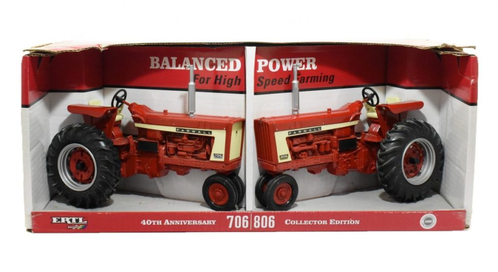 1/16 International Harvester Farmall 706 806 Tractor 40th Anniversary ...