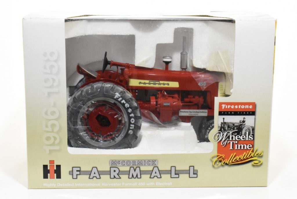 1/16 MCormick Farmall 450 Tractor W/ Electrall Firestone Tires Edition ...