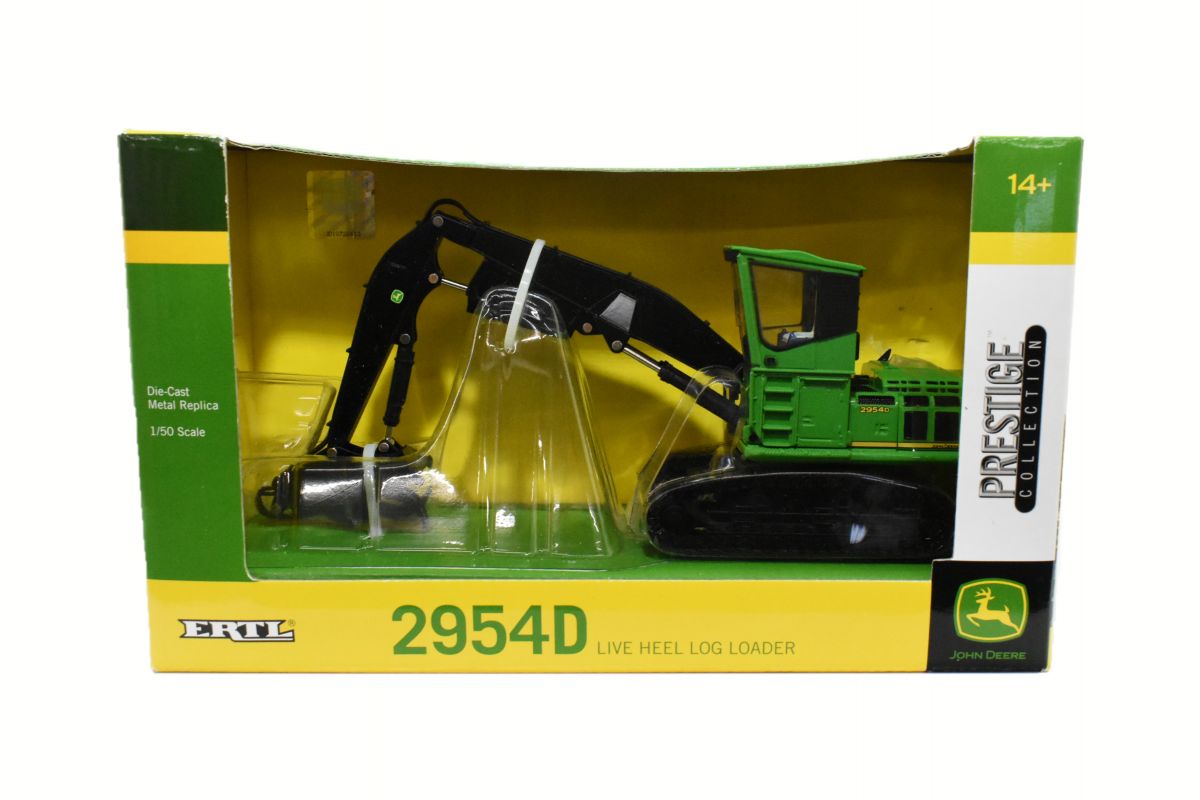 1/50 John Deere 2954D Live Heel Log Loader Prestige Collection - Dalton ...