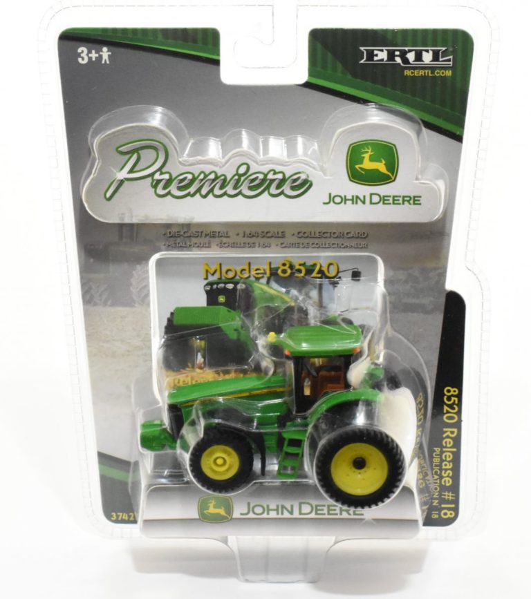 1/64 John Deere 8520 Tractor With Duals And Front Wheel Assist ...