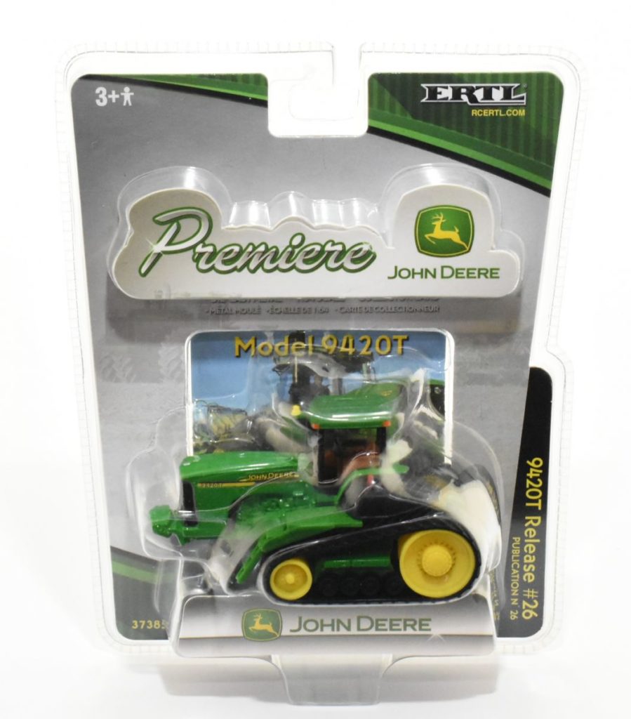 1/64 John Deere 9420T Tractor With Tracks, Premiere Series #26 - Dalton ...