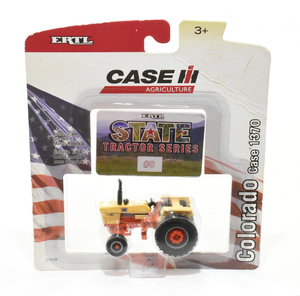 1/64 Case 1370 Colorado State Tractor, Capital Chaser - Dalton's Farm Toys