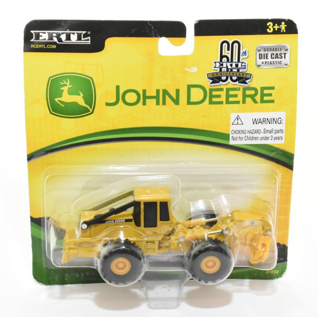 1/64 John Deere Log Skidder With Modern Graphics - Dalton's Farm Toys