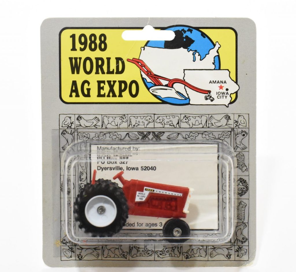 1/64 Cockshutt 1855 Tractor 1988 World Ag Expo - Dalton's Farm Toys