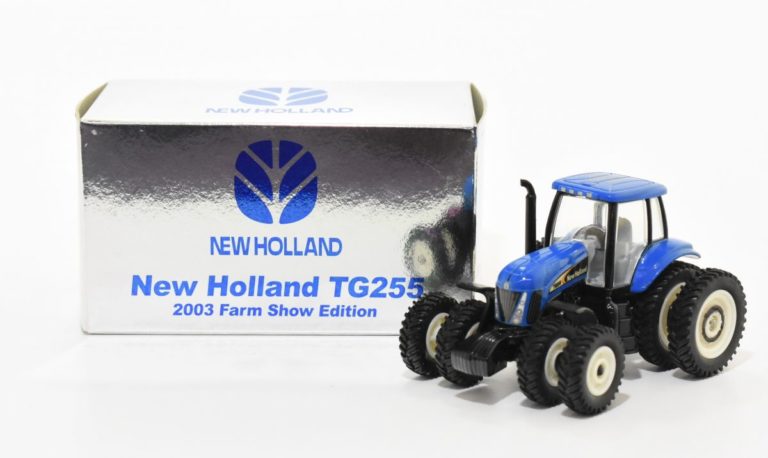 1/64 New Holland TG255 Tractor With Duals On Front & Rear, 2003 Farm ...