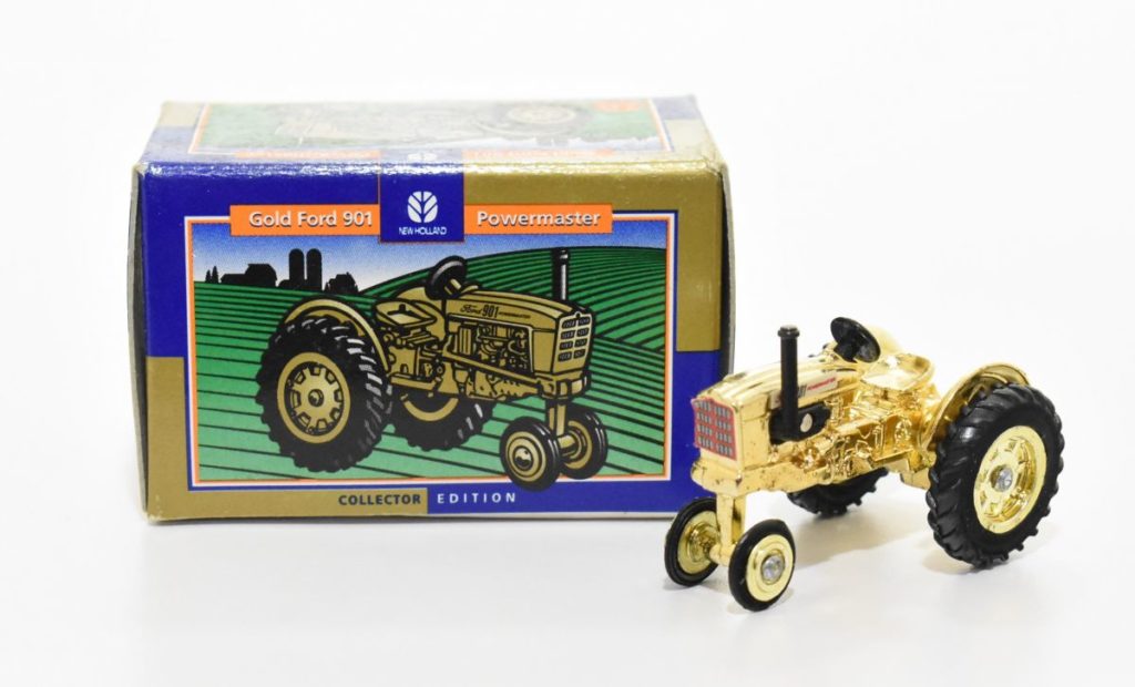 1/64 Gold Ford 901 Powermaster Tractor, Collectors Edition - Dalton's ...