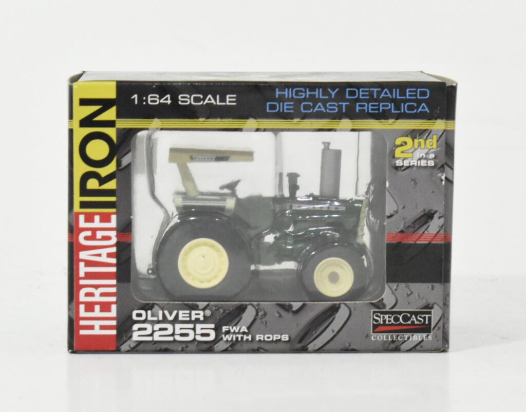 1/64 Oliver 2255 Tractor With Front Wheel Assist & Rops - Dalton's Farm ...