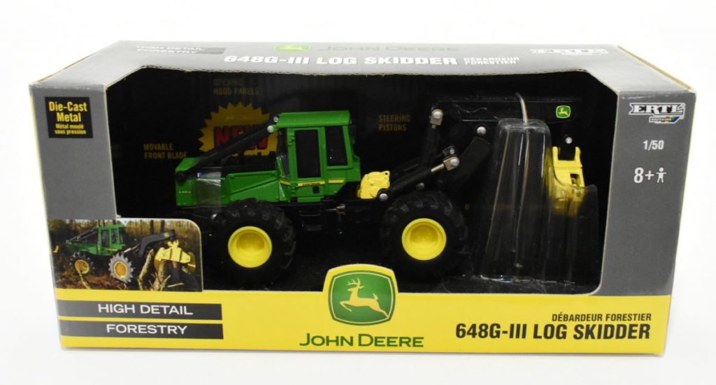 1/50 John Deere 6486 III High Detail Log Skidder - Dalton's Farm Toys