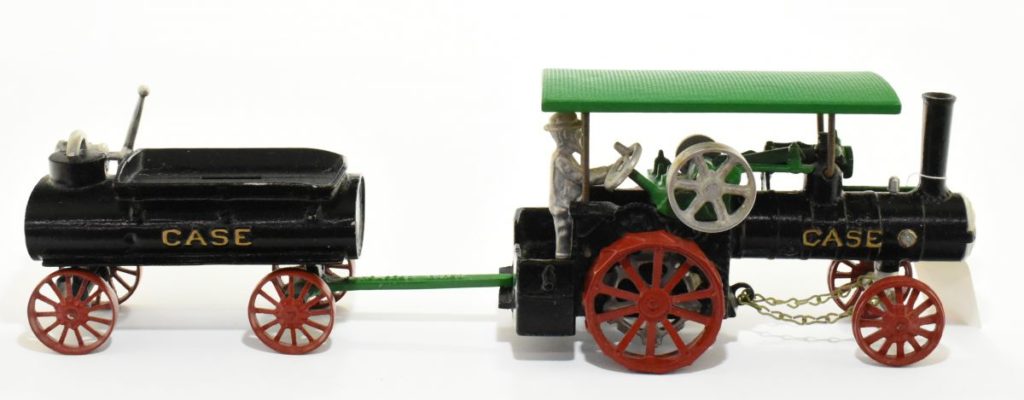 1/32 Case Steam Engine W/ Tender Wagon - Dalton's Farm Toys