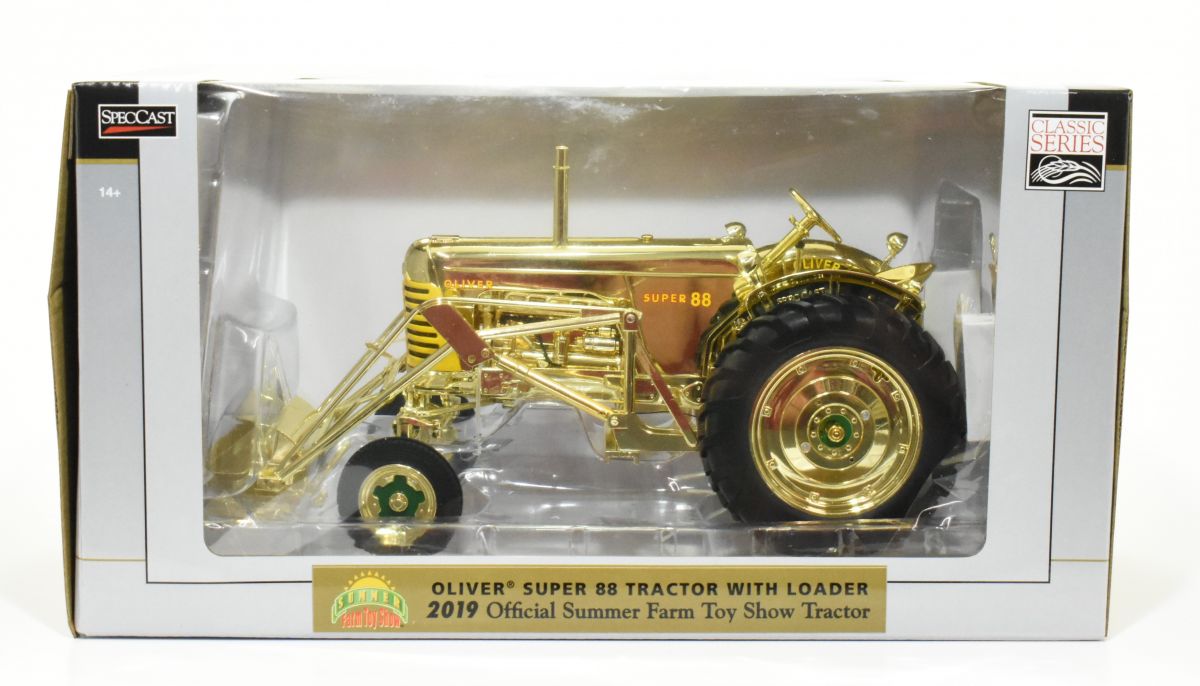 1/16 Oliver Super 88 Wide Front Tractor With Loader, 2019 Summer Farm ...