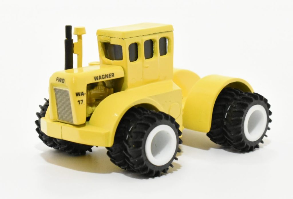 1/64 Wagner WA-17 Yellow 4Wd Tractor - Dalton's Farm Toys