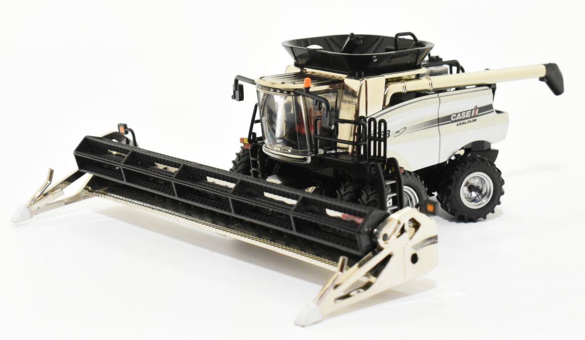 1/64 Chrome Case International 7088 Authentic Combine - Dalton's Farm Toys