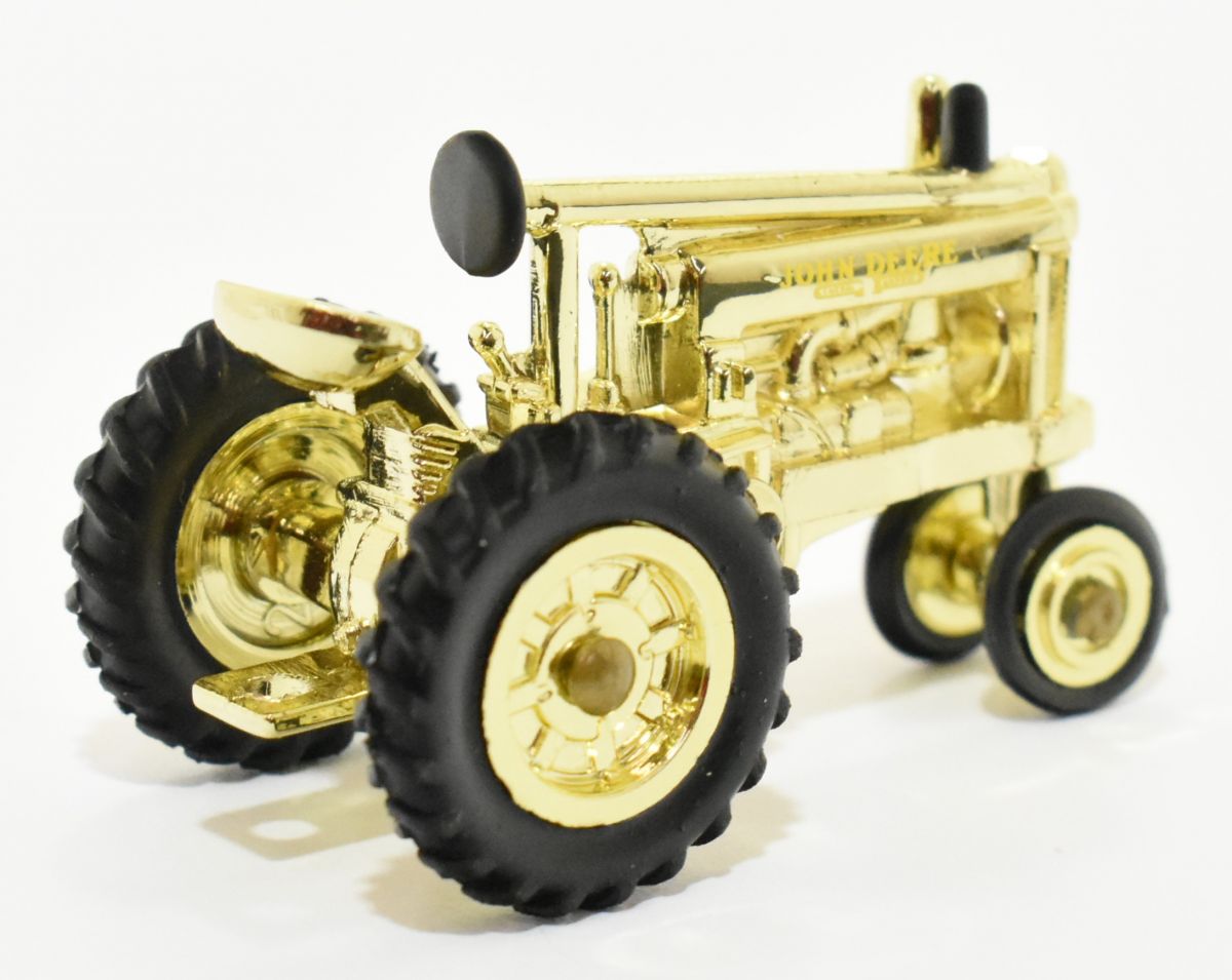 1/64 Gold John Deere Tractor, 200th Anniversary - Dalton's Farm Toys