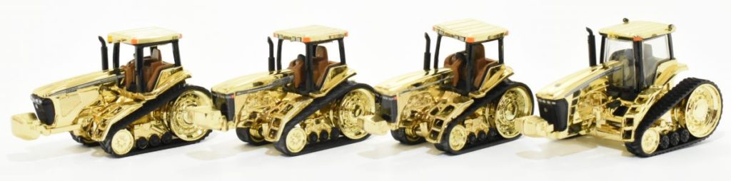 1/64 Gold John Deere 10th Anniversary Set With 8220T 8200T 8210T 8230T ...