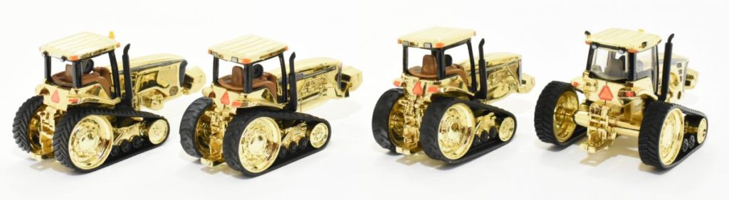 1/64 Gold John Deere 10th Anniversary Set With 8220T 8200T 8210T 8230T ...