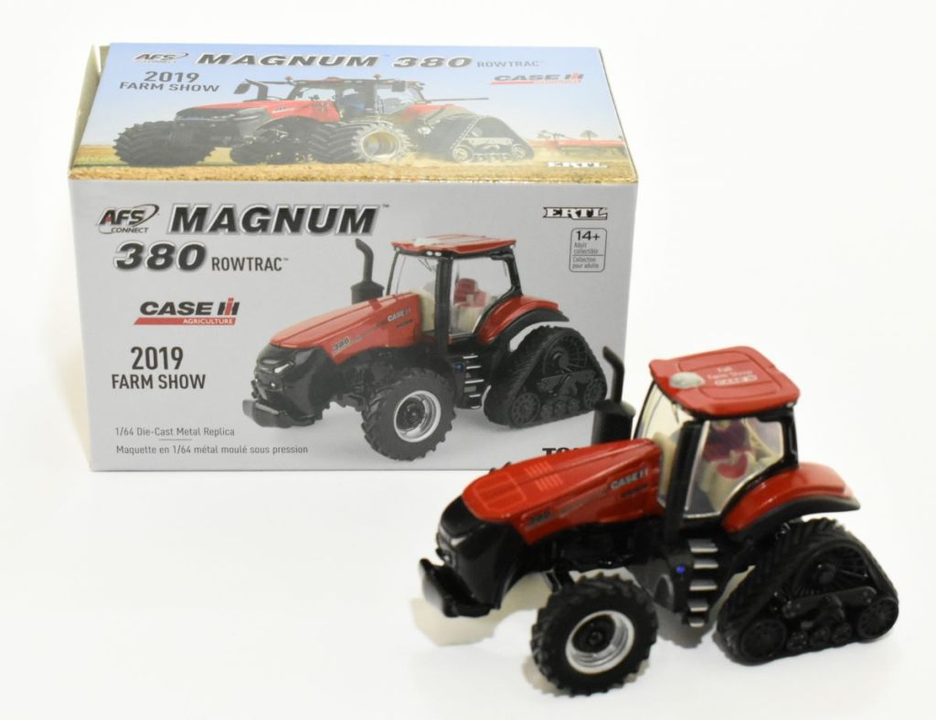 1/64 Case IH 380 Magnum AFS Connect Row Trac Tractor, 2019 Farm Show - Dalton's Farm Toys