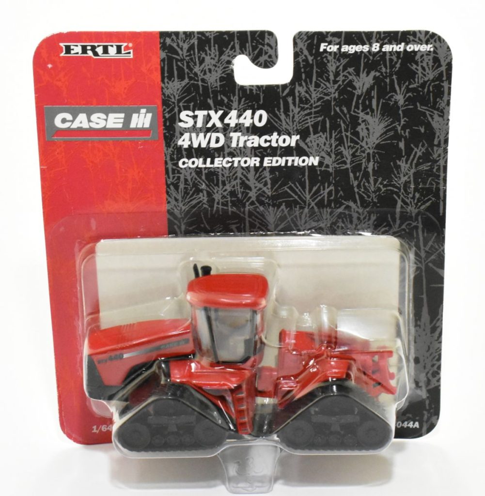 1/64 Case IH STX440 4WD Quadtrac Tractor With 3 Pt. Hitch - Dalton's Farm Toys