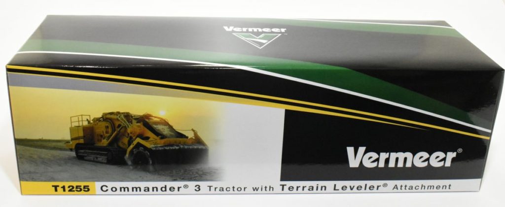 1/50 Vermeer T1255 Commander 3 With Terrain Leveler Attachment, High ...