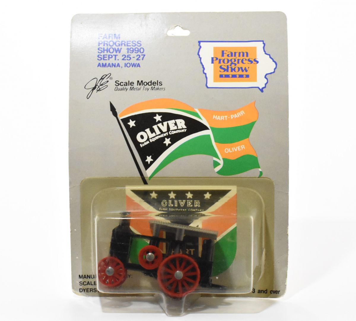 1/64 Oliver Hart Parr Steam Engine Tractor, 1990 Farm Show - Dalton's ...