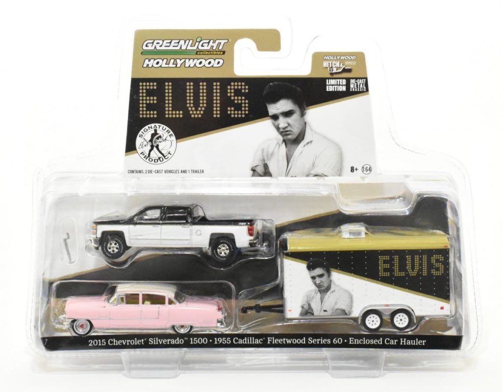 1/64 Elvis 2015 Silverado 1500 & 1955 Cadillac Fleetwood Series 60 ...