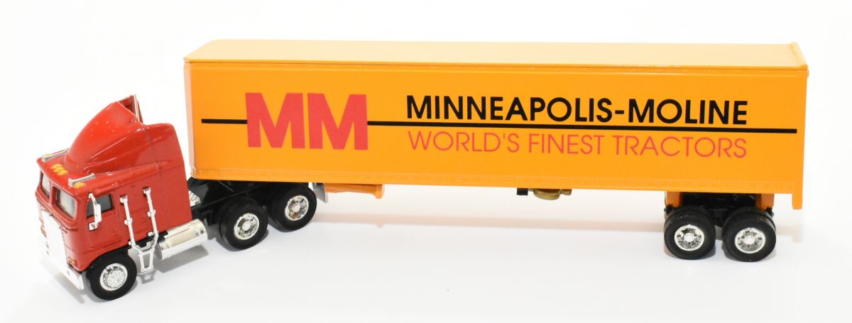 1/64 Minneapolis Moline Kenworth K100E Semi And Trailer - Dalton's Farm ...