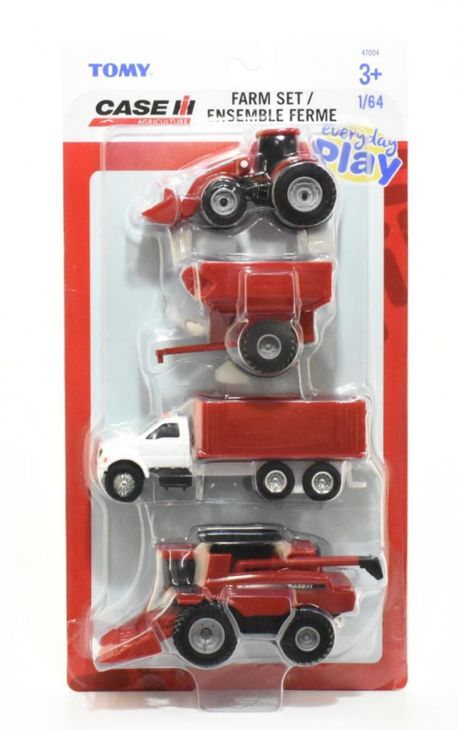 1/64 Case IH 4-Piece Farm Set With Tractor, Grain Wagon, Truck ...