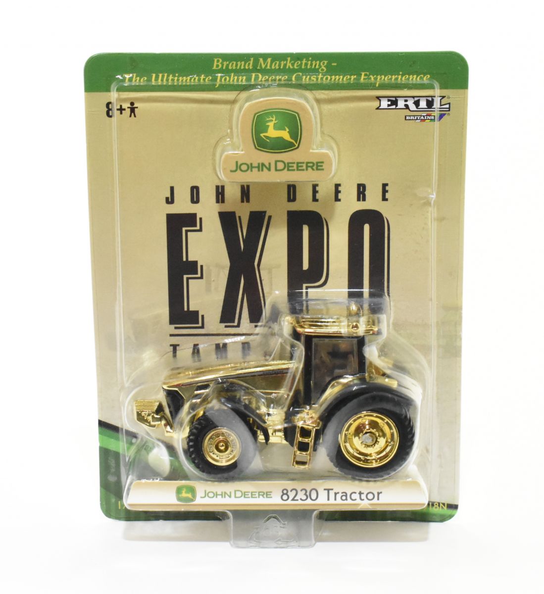1/64 John Deere 8230 Gold Tractor, Dealer Expo Tampa 2006 - Dalton's ...
