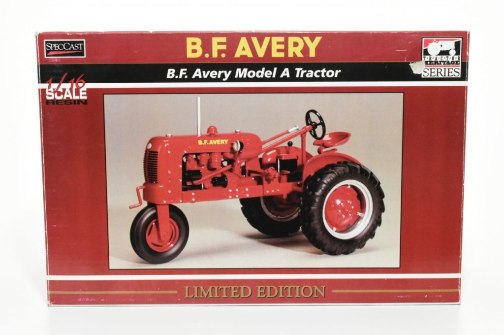 1/16 B.F. Avery Model A Tractor With Single Front Wheel - Dalton's Farm ...