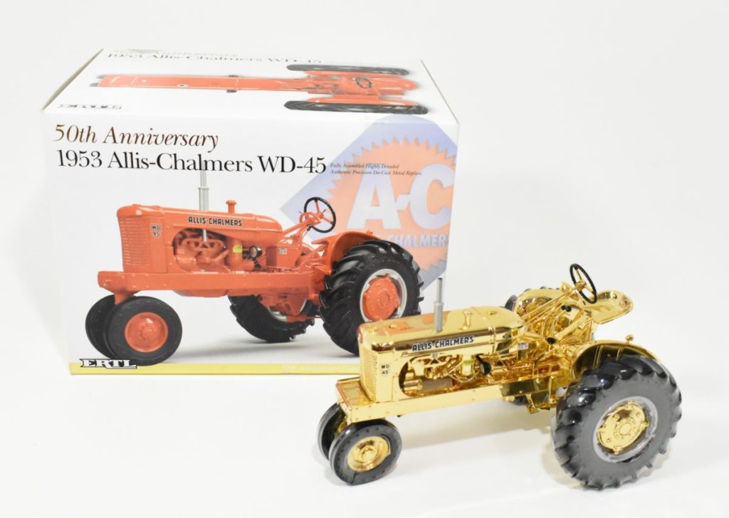 1/16 Allis Chalmers WD-45 Tractor With Narrow Front, 50th Anniversary ...