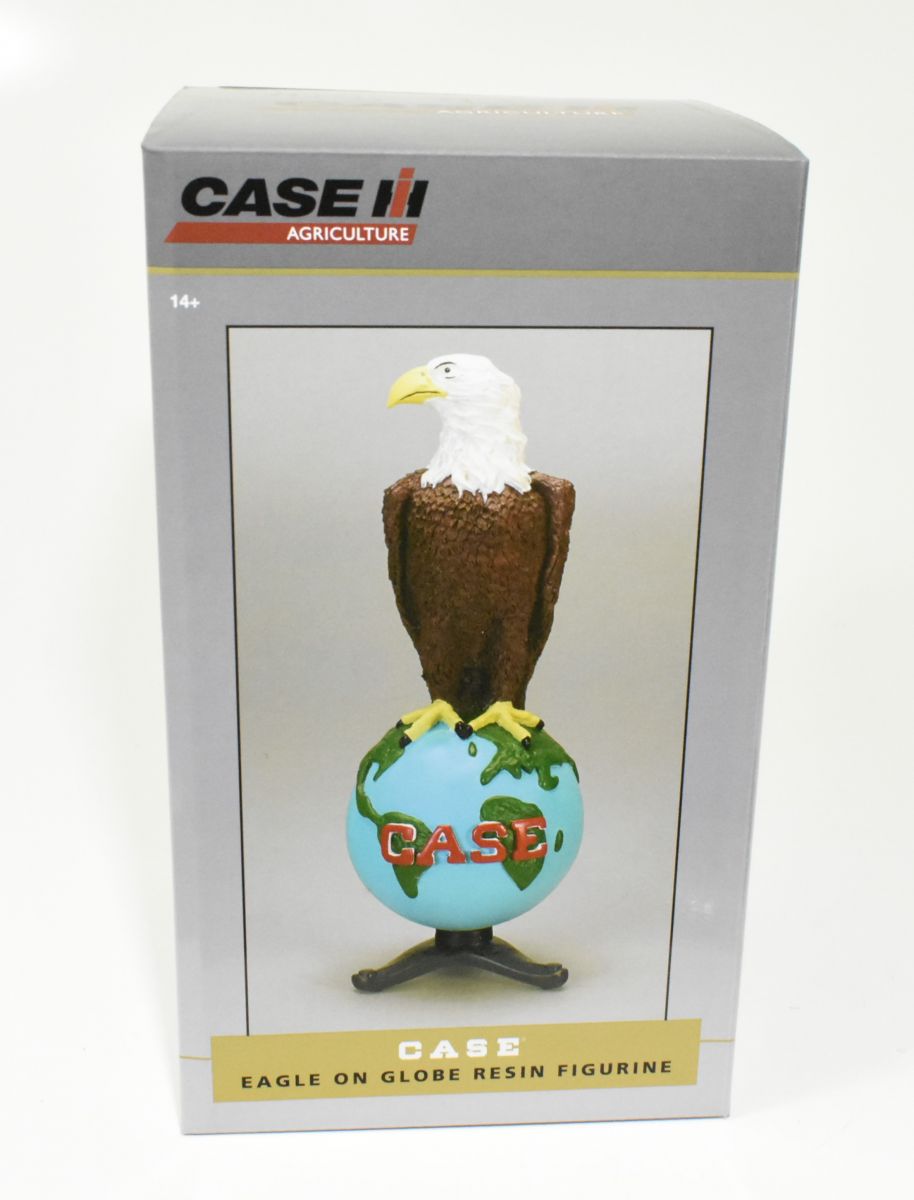 8" Case Eagle on Globe, Resin - Dalton's Farm Toys