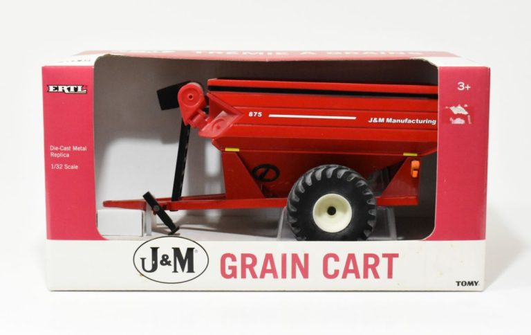 1/32 J&M Grain Cart Red - Dalton's Farm Toys