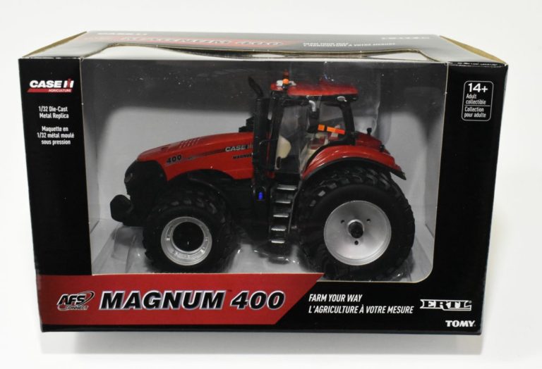 1/32 Case IH 400 AFS Connect Magnum Tractor With Duals On Front & Rear - Dalton's Farm Toys