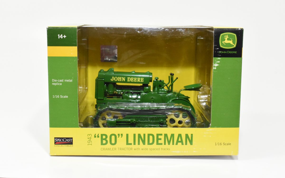 1/16 John Deere B0 Lindeman Crawler Tractor With Wide Spaced Tracks ...