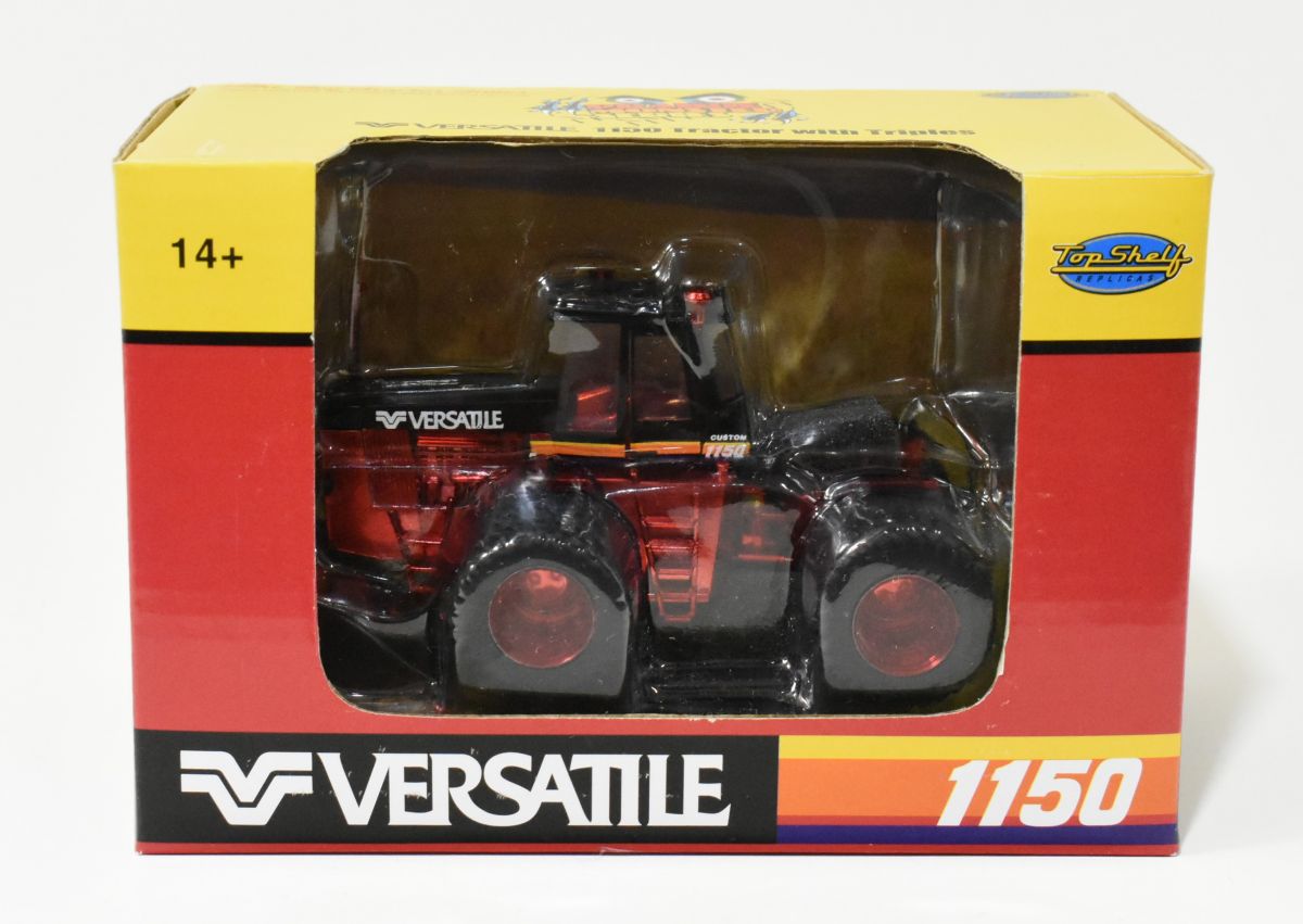 1/64 Versatile 1150 4Wd Tractor With Triples, Red Chrome Chaser ...