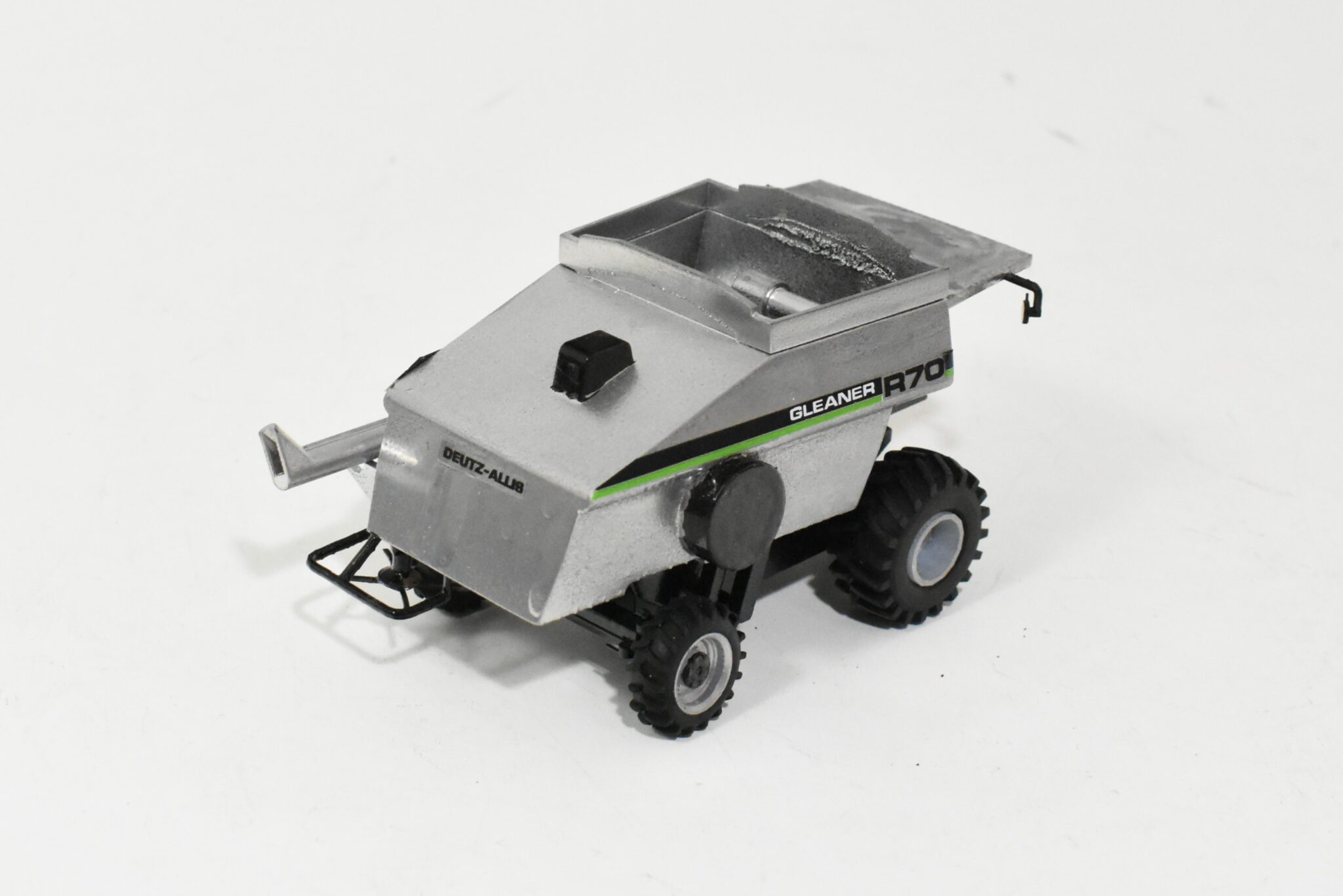 1/64 Custom Deutz Allis Gleaner R70 Combine With 12 Row Corn & Grain ...