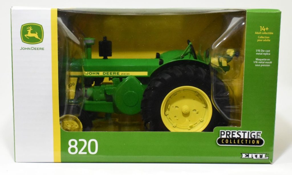 1/16 John Deere 820 Tractor, Prestige Collection - Dalton's Farm Toys