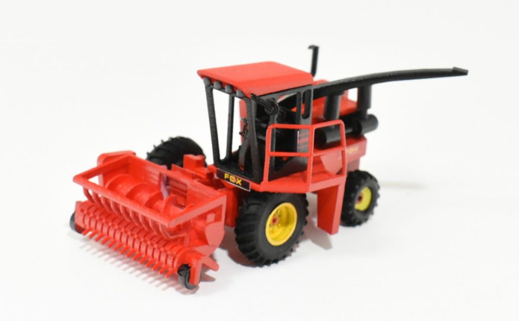 1/64 Custom Fox 6660 Self Propelled Chopper With Hay & Silage Heads ...