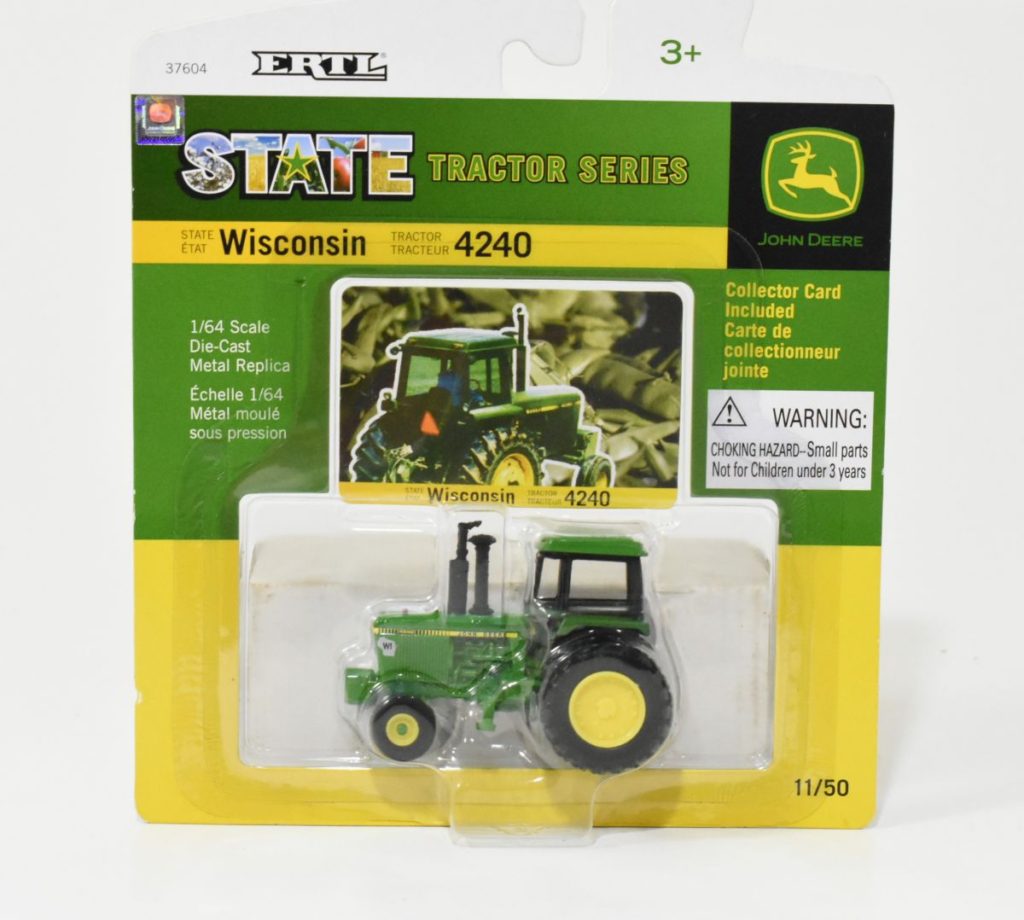 1/64 Wisconsin John Deere 4240 State Tractor Series Edition - Dalton's ...