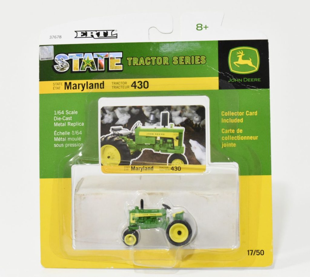 1/64 Maryland John Deere 430 State Tractor Series Edition - Dalton's ...