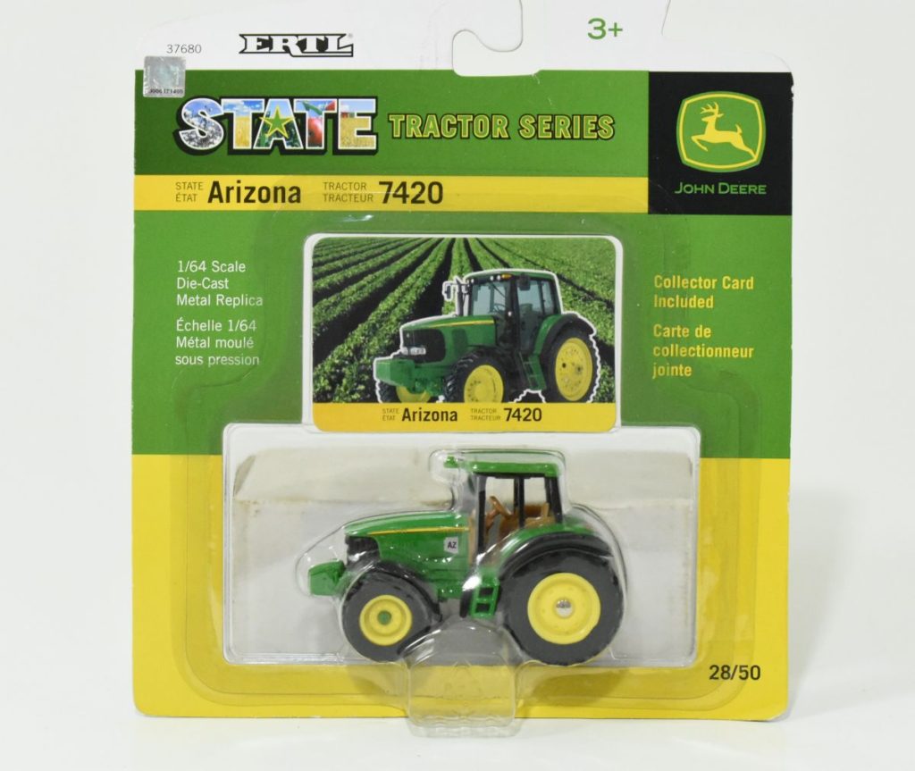 1/64 Arizona John Deere 7420 State Tractor Series Edition - Dalton's ...