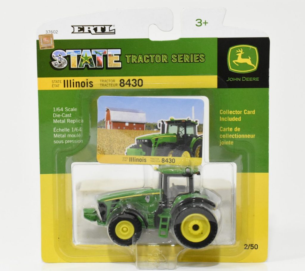 1/64 Illinois John Deere 8430 State Tractor Series Edition - Dalton's ...